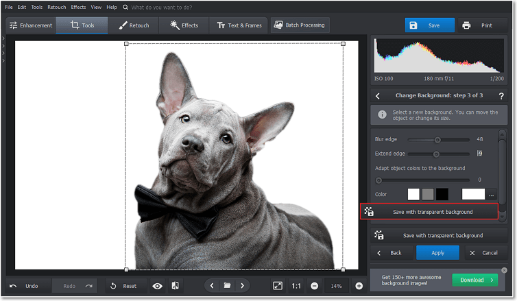 How To Remove Black Background From An Image In A Click
